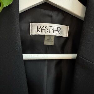 Kasper | Jackets & Coats | Kasper Black Blazer Classic Professional ...